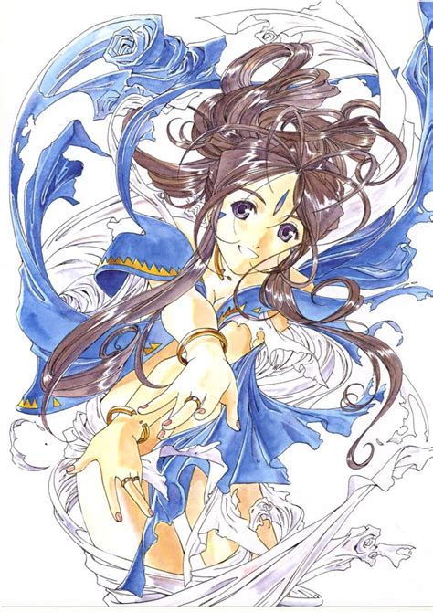 Ah My Goddess Kosuke Fujishima Art Scan Character Art Anime