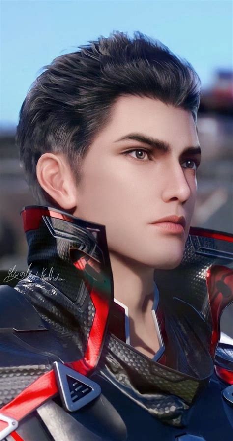 Luo Feng Animasi 3d Cowok Anime Tampan Gadis Fantasi
