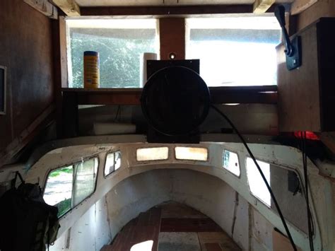 Norman 23 Grp Fibreglass Canal Boat River Cruiser With Mercury 6 Hp