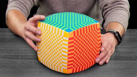 The Largest Rubiks Cube In The World 19x19 Unboxing And Review Youtube