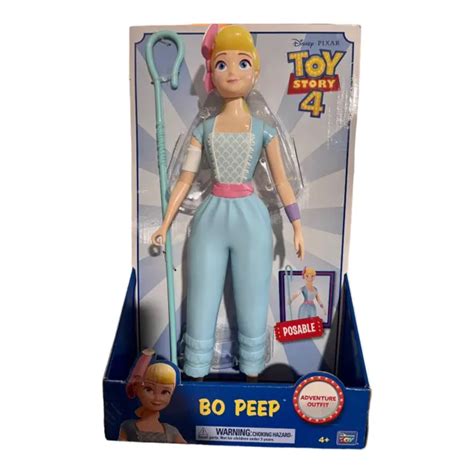 FIGURINE ARTICULÉE POSABLE Disney Pixar Toy Story 4 Bo Peep NEUVE EUR