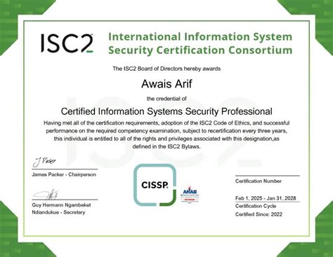 Isc2 Cissp Cybersecurity Infosec Cybersec Securityprofessional