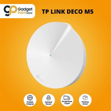 Jual TP LINK Deco M5 1 Pack AC1300 Whole Home Mesh Wi Fi System Di Seller Gadget Point