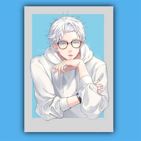 Gojō Satoru 五条悟 On Instagram Nerdy Gojo Aint Too Bad 👀 ‼️ Credits
