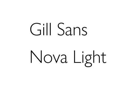 Gill Sans Nova Light Font Free Font Download Gill Sans Nova Light Font Free Font Download