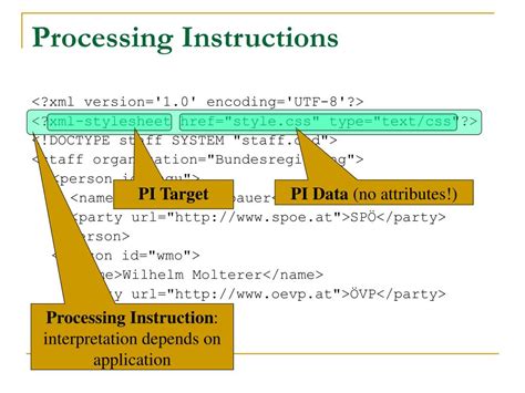 ppt introduction to the logical structure of xml documents powerpoint