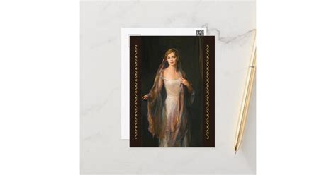 Portrait Of Edith Hope Iselin Postcard Zazzle