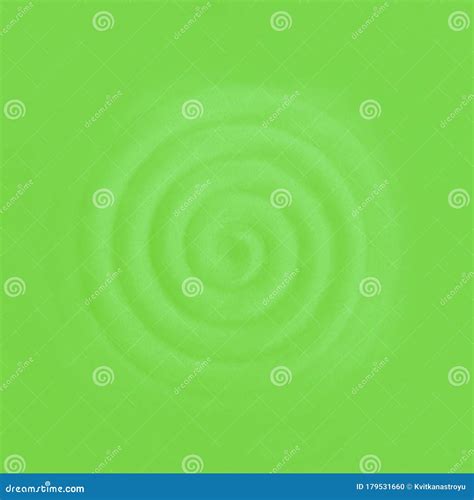 Spiral Helix Pattern Ceramic Dish Circular Vibrations Light Green