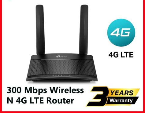Tp Link Tl Mr Mbps Wireless N G Lte Router Lazada