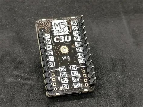 Vorstellung Des Mikrocontrollers M5Stack Stamp C3U Technik Blog