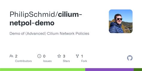 Github Philipschmidcilium Netpol Demo Demo Of Advanced Cilium