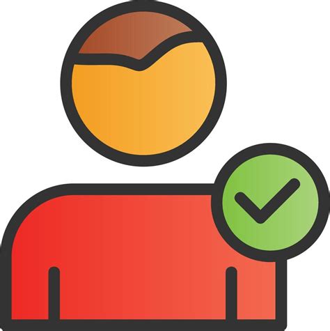 User Check Vector Icon Design Vector Art At Vecteezy