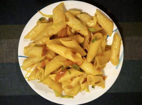 Penne Pasta In Indian Style Masala Pasta