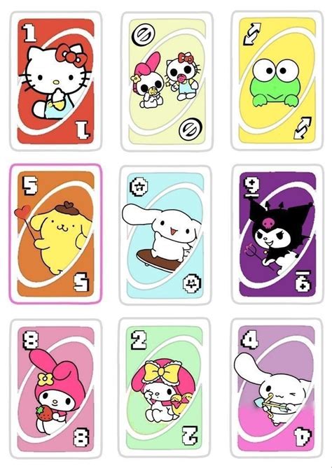 Hello Kitty Uno Cards Printable Artofit