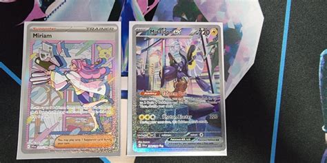 Pokemon Scarlet Violet Tcg Miriam Miraidon Sir Hobbies And Toys Toys