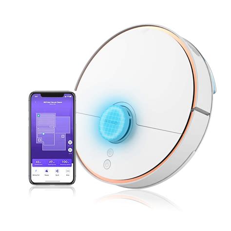Buy S Laser Navigation Robot Vacuum Cleaner With SLAM Route Planning Pa Suction Mopping