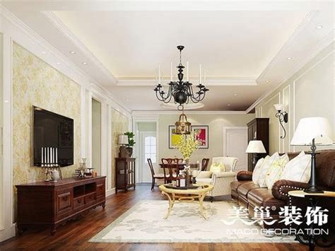 郑州广电天韵140平三室装修混搭风格装修样板间设计室内装修设计管家 站酷zcool