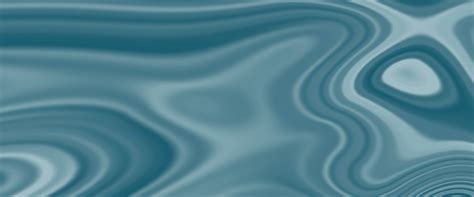 Neon Cyan Abstract Background With Liquify Flow Glossy Liquid Acrylic