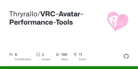 Pull Requests · Thryrallovrc Avatar Performance Tools · Github