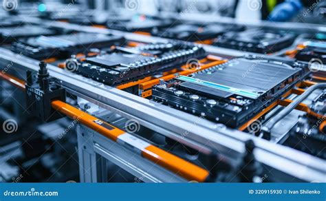 Ev Battery Module For Automotive Industry On Production Line Lithium
