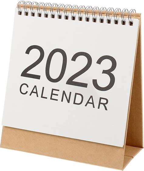 Amosfun Calendar Small Desk Calendar Ubuy India