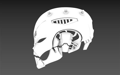 Stl File The Stranger Helmet 🪖 ・3d Printing Design To Download・cults