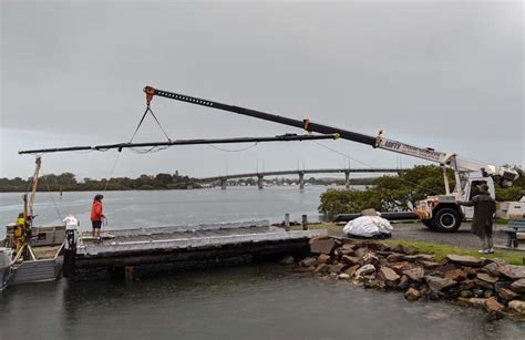 Locally Built Catamaran ‘emotion Steps Mast Moves One Step Closer To