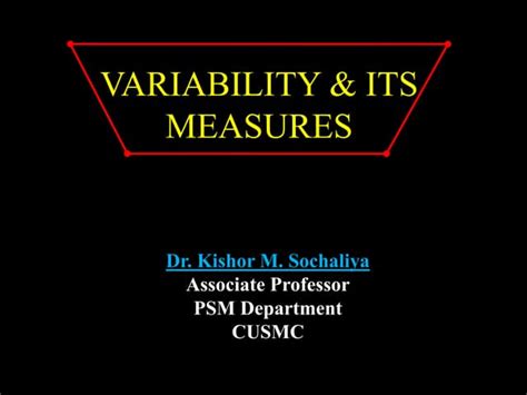 Different Types Variability And Its Measurespptx
