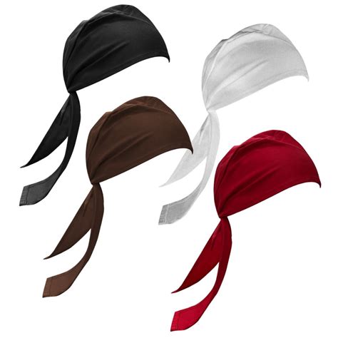 Bandana Lenço De Cozinha Algodão Chef Unissex Preto