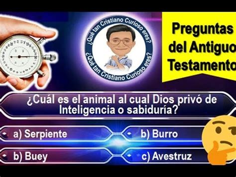 Test Cuánto sabes sobre la Biblia