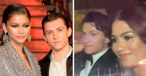 Tom Holland And Zendaya Hounded By Paparazzi At Nmacc Gala