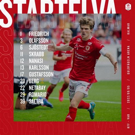 Startelvan Mot Varberg Kalmar Ff