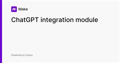 Chatgpt Integration Module Voters Make