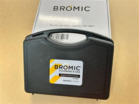 [g1684] Bromic Digital Manometer Nz Pipe