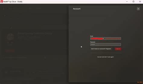 Redm Won T Let Me Login Redm Client Support Cfx Re Community