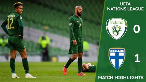 Highlights Ireland 0 1 Finland Uefa Nations League Youtube