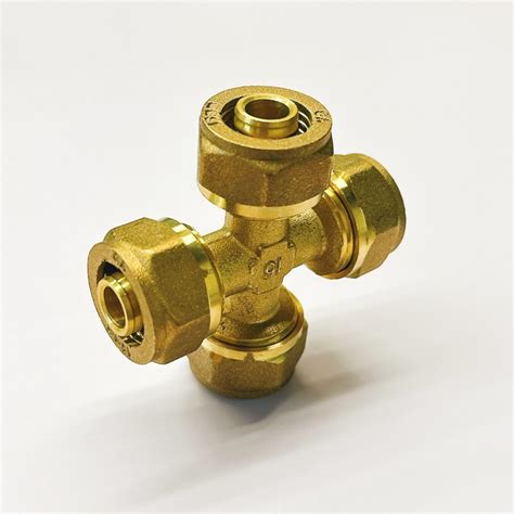 Cross Brass Cross Brass Compression Fittings For Pex Pipe Pipe Fitting And Pex Fitting