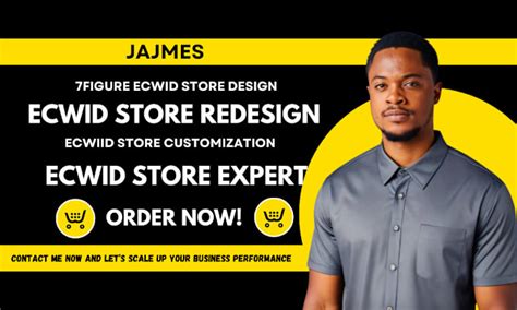 Setup Ecwid Ecommerce Store Redesign Ecwid Store Ecwid Store Design By Jajmes Fiverr