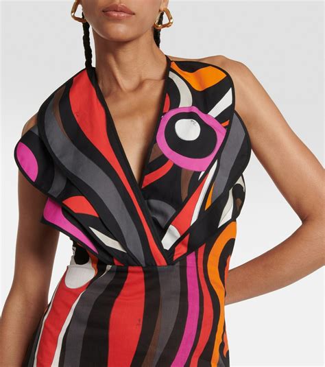 Pucci Printed Cotton Maxi Dress Emilio Pucci Pucci Printed Cotton Maxi Dress Emilio Pucci
