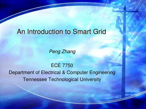 Ppt An Introduction To Smart Grid Powerpoint Presentation Free