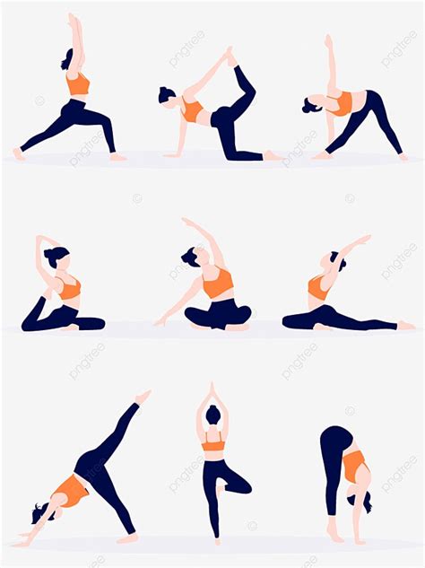요가 동작 벡터 헬 스 적합 포스터 소재 여자 Png 일러스트 및 벡터 에 대한 무료 다운로드 Pngtree 요가 요가 포즈 요가 명상