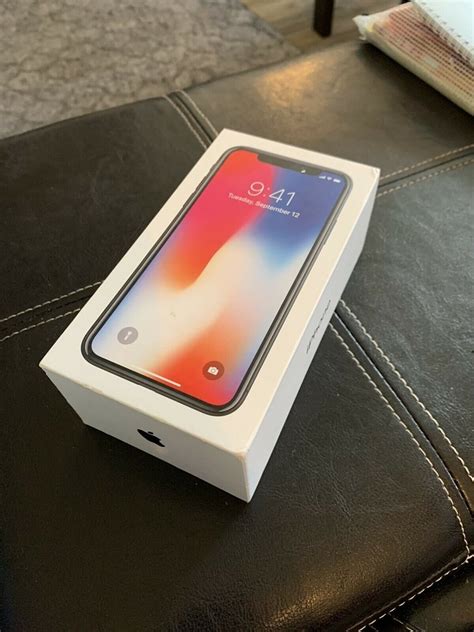 Black Apple Iphone X 256gb Space Grey Unlocked Memory Size 16gb At Rs