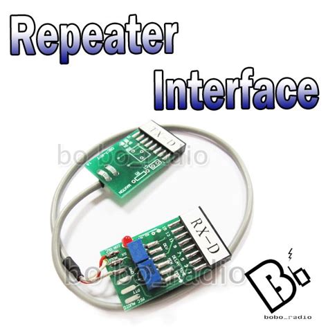 Repeater Interface With Delay For Motorola Radio Gm300