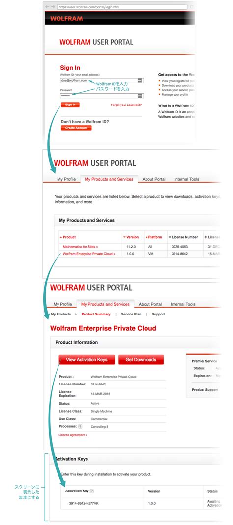 外部インターネットにアクセスできる場合に Wolfram Epcをアクティベートする—wolfram言語ドキュメント