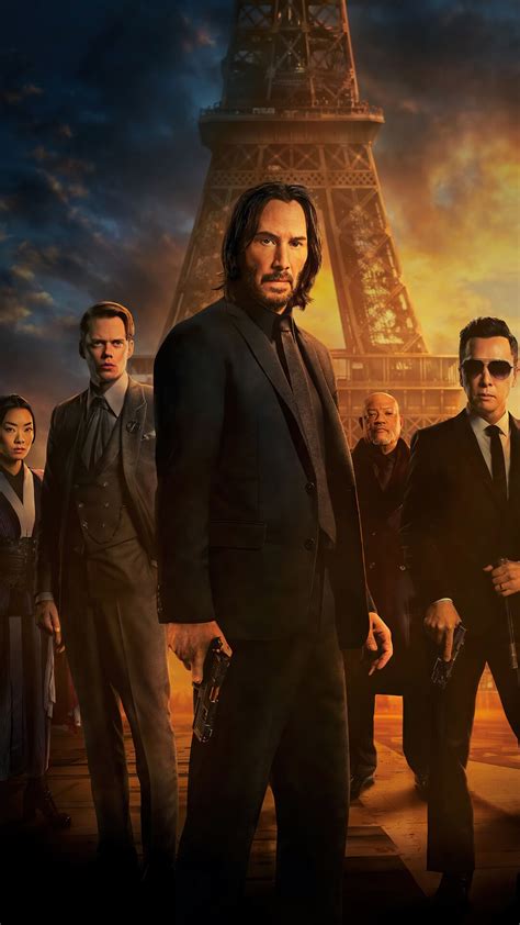 John Wick Chapter 4 Movie 2023 John Wick Keanu Reeves Cast
