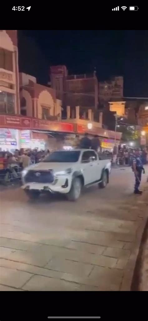 Security Breach At Pm Modis Roadshow In Varanasi Siipper Thrown At Pm