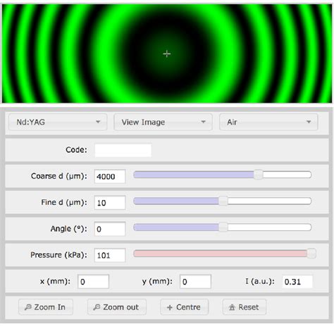 A Simulation Of The Michelson Interferometer 2 Download Scientific