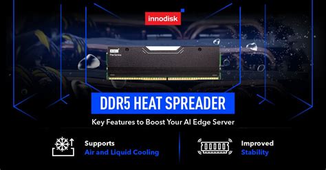 Innodisk Europe B V On Linkedin Keep Your Cool Innodisks Ddr5 Heat Spreader For Optimal