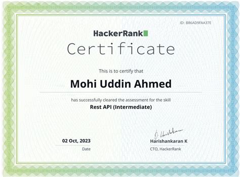 Mohi Uddin Ahmed On Linkedin Im Happy To Share That Ive Obtained A