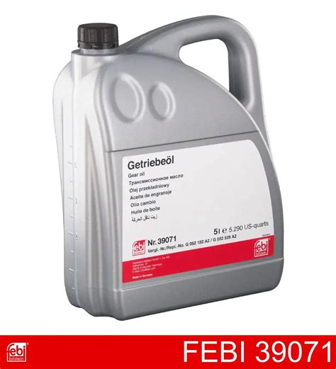 Масло трансмиссионное Febi 5 л 39071